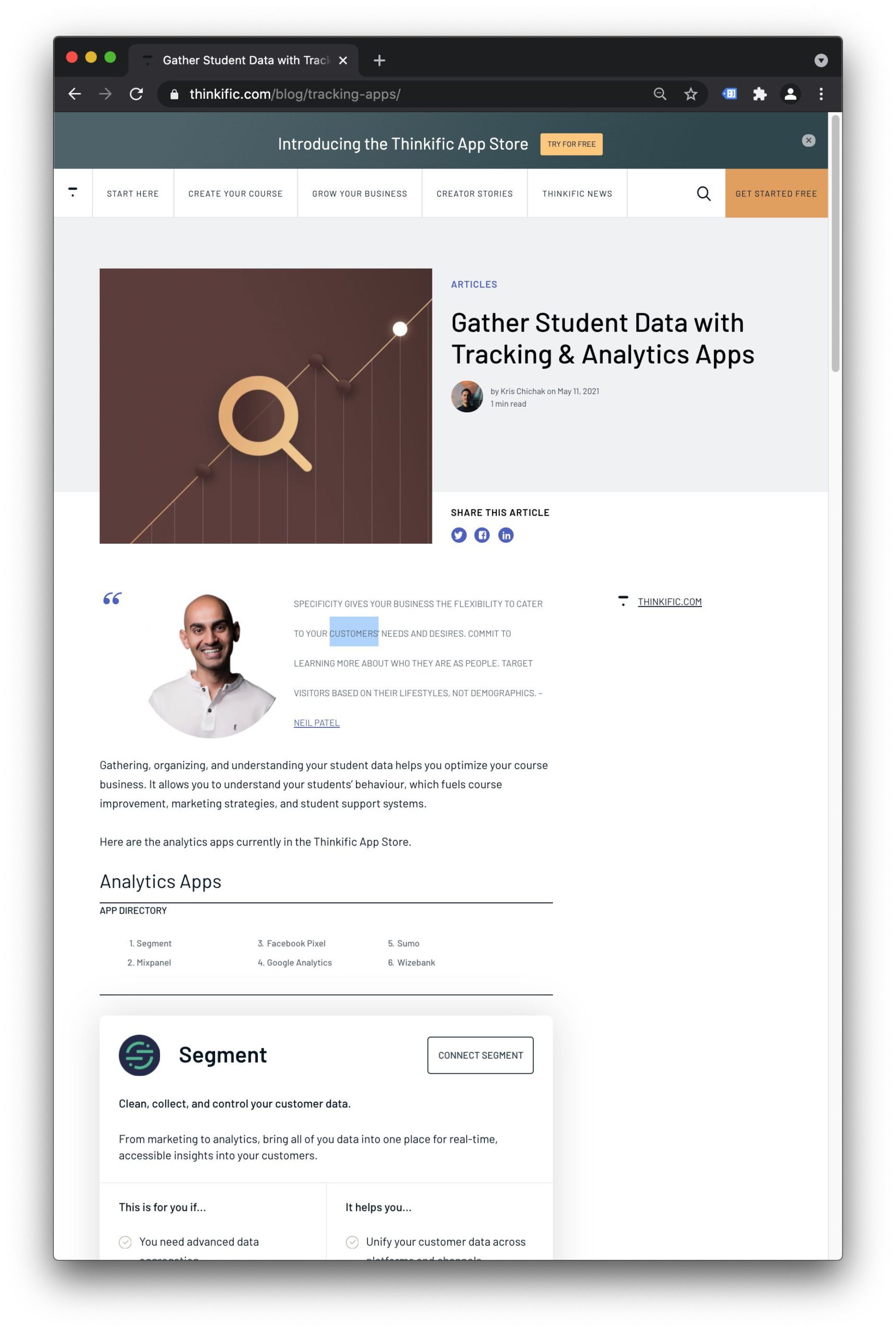 Thinkific: App Store Cards & Directory - Flightdeck Media | Website ...
